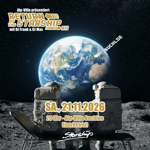 Return of the Starship, Disco-Party mit DJ Max & DJ Frank | Gemeinde Jengen